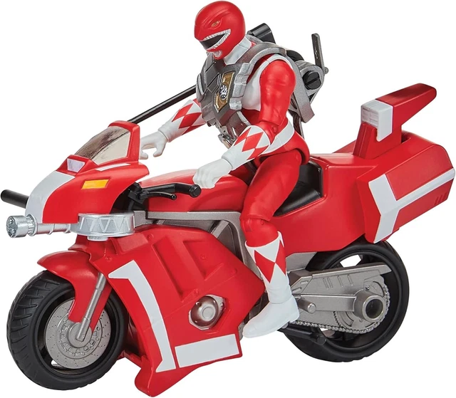 CHARACTER OPTIONS MMPR Battle Bike With Red Ranger NEW $65.51 - PicClick AU