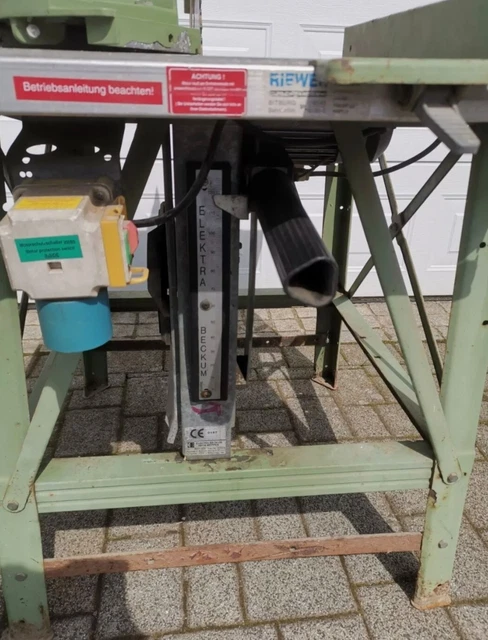 ELEKTRA BECKUM BKH tischkreissäge baukreissäge brennholzsäge EUR 395,00 ...