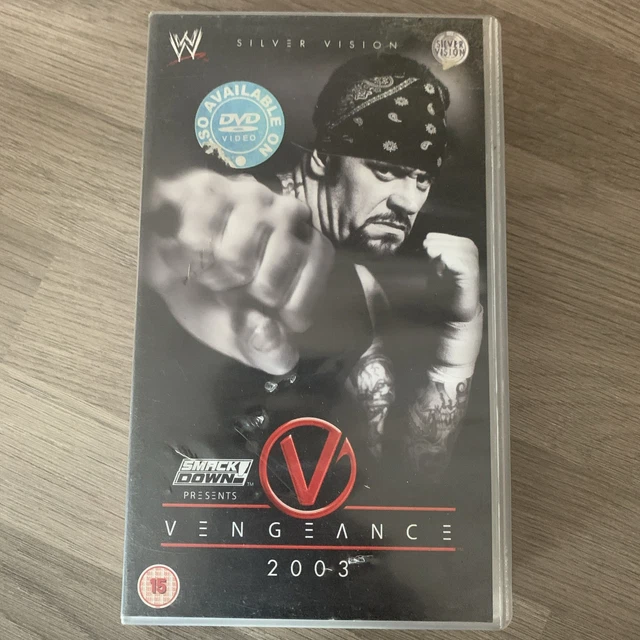 WWF VENGEANCE PPV VHS Silver Vision WWE Wrestling £11.12 - PicClick UK