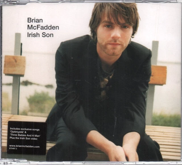 BRIAN MCFADDEN IRISH Son CD UK Sony 2004 with bonus cd rom track ...