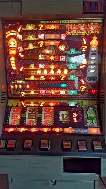 CLASSIC 1995 JPM Roller Coaster Fruit Machine £180.00 - PicClick UK