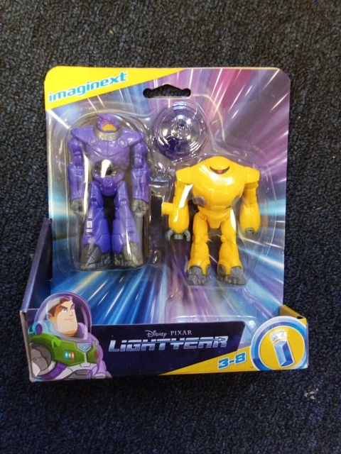 FIGURINE ARTICULÉE DISNEY Pixar Buzz Lightyear Zurg & Cyclops Imaginext ...