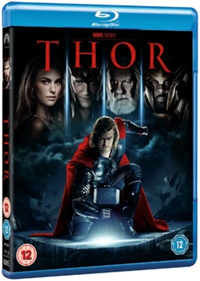 THOR (BLU-RAY BLU-RAY) Tom Hiddleston Chris Hemsworth Kat Dennings Colm ...