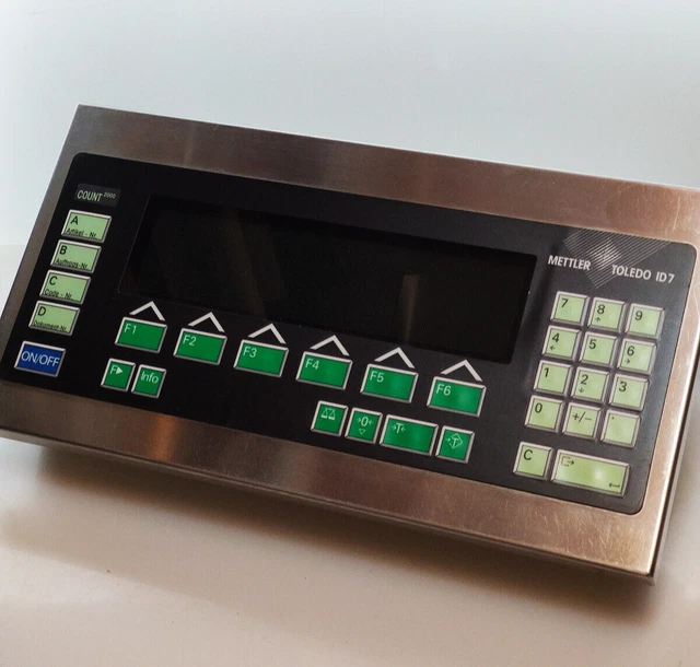 METTLER TOLEDO BEDIENTERMINAL ID7 Scale Display EUR 189,90 - PicClick DE