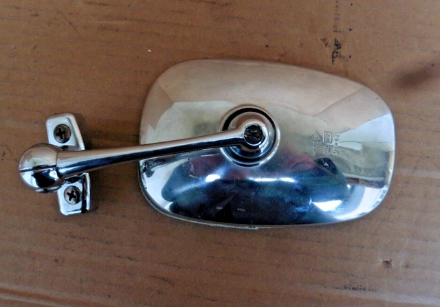 RÉTROVISEUR CHROMÉ VOITURE ancienne CIPA, old car citroen, peugeot ...