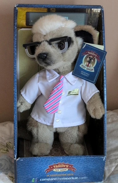 COMPARE THE MEERKAT Plush Soft Toy with Clothes Boxed Small MPN GUS05 £ ...