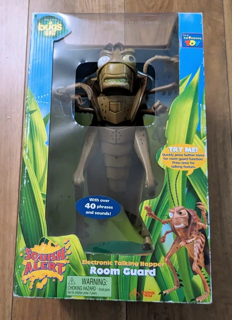 A BUGS LIFE: Electronic Talking Hopper Room Guard, Vintage Thinkway ...