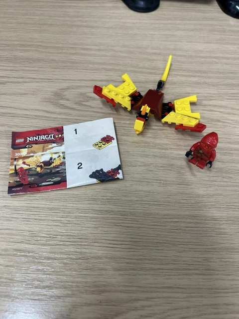 LEGO NINJAGO DRAGON Fight 30083 Kai Minifigure Complete with ...