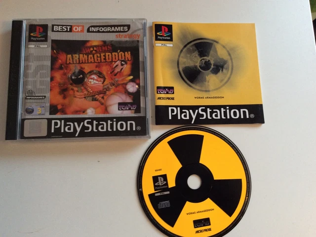 PLAYSTATION 1 PS1 Worms Armageddon EUR 16,73 - PicClick FR