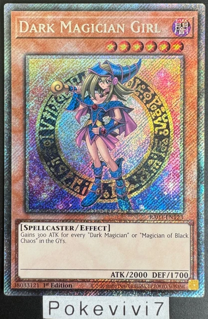 CARTE YU-GI-OH! DARK MAGICIAN GIRL RA03-EN123 PSR NEUF EUR 15,90 - PicClick FR