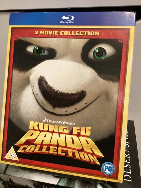 KUNG FU PANDA Collection (Blu-ray, 2-Disc Set) - Jack Black Animated ...