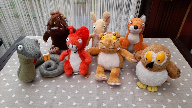 GRUFFALO PLUSH SOFT Toy Complete Set £55.00 - PicClick UK