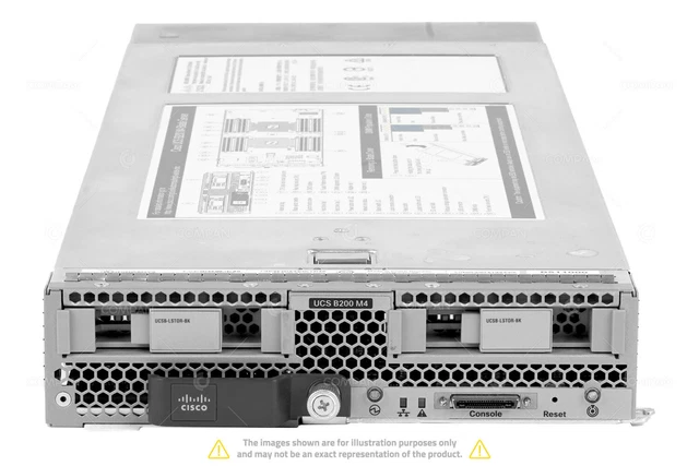 CISCO BLADE SERVER UCS B200 M4-2SFF 2x Xeon E5-2640 V4 64 GB RAM EUR ...