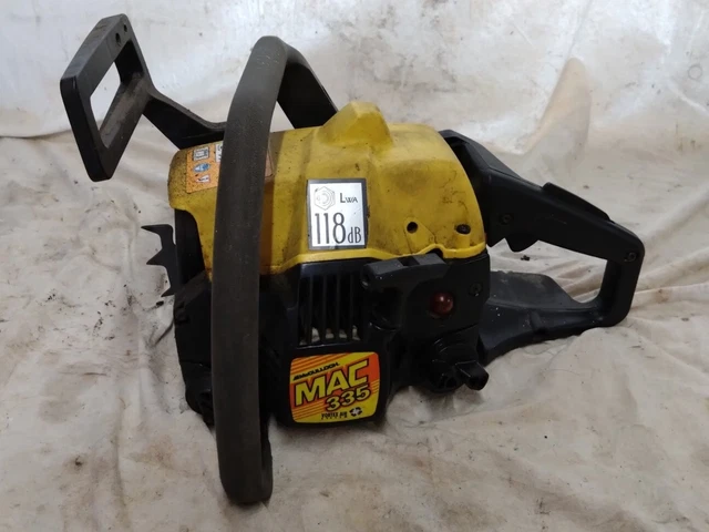 MCCULLOCH MAC 335 Chainsaw Body Only £27.50 - PicClick UK