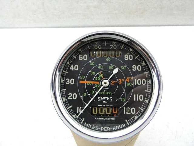 REBUILT SMITHS CHRONOMETRIC Speedometer S467/107/L Pre-Unit Triumph 6T ...