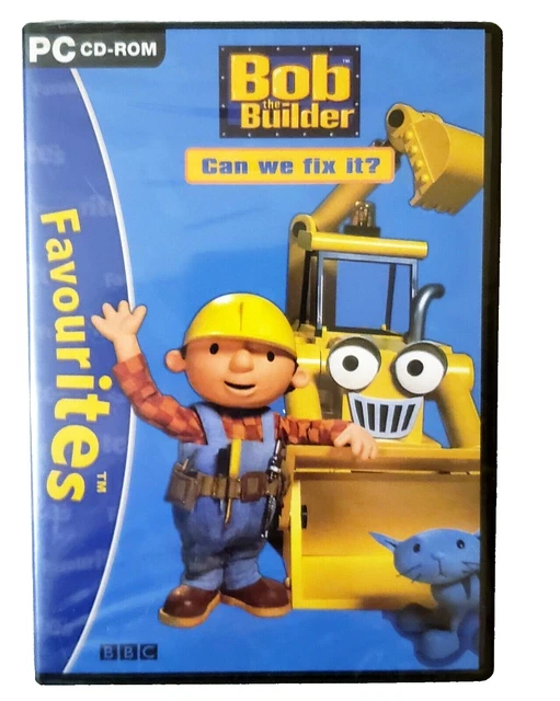 BOB THE BUILDER, Can We Fix It - PC Game, New & Sealed £8.95 - PicClick UK