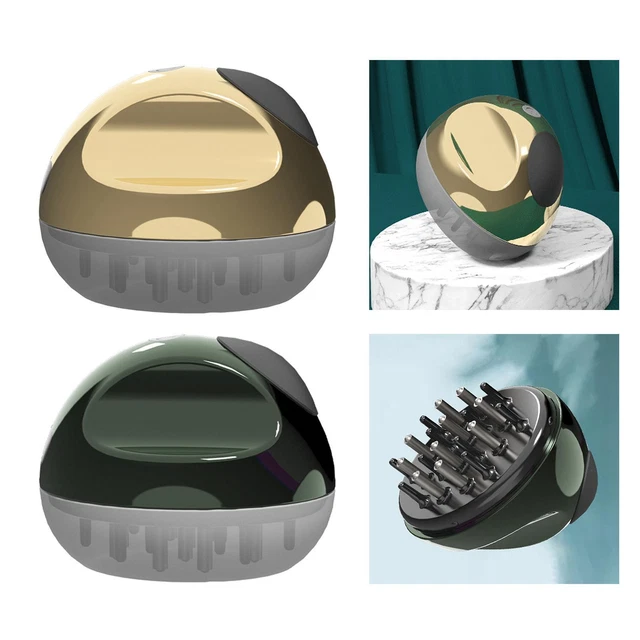 SCALP APPLICATOR COMB Evenly Spread On Scalp Three Speed Vibrating Ball ...