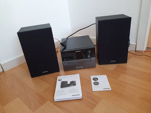 PHILIPS BTM-2310 Micro Musik System ORIGINAL CD RADIO USB Mini ...