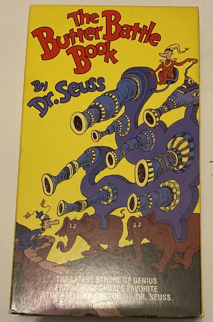 DR. SEUSS - The Butter Battle Book (VHS, 1990) £7.27 - PicClick UK