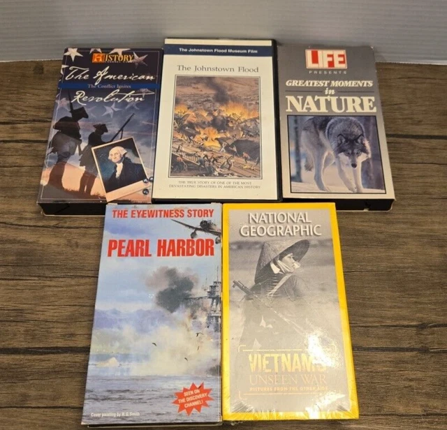 HISTORY DOCUMENTARY VHS LOT £9.28 - PicClick UK
