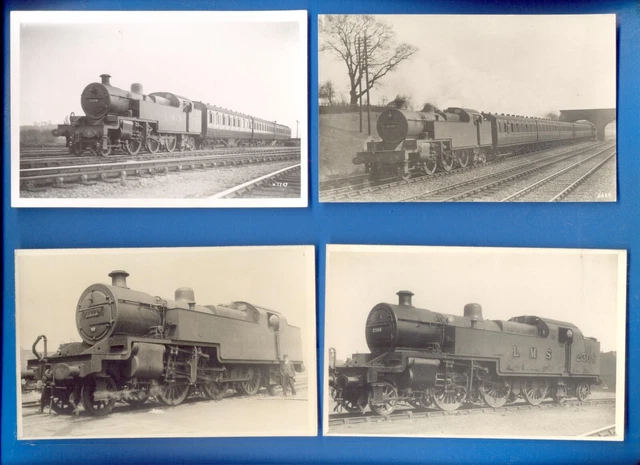 STANIER LMS CLASS 4P LOCOMOTIVES.9 PHOTOGRAPHS 9 x 14cms. £9.00 ...