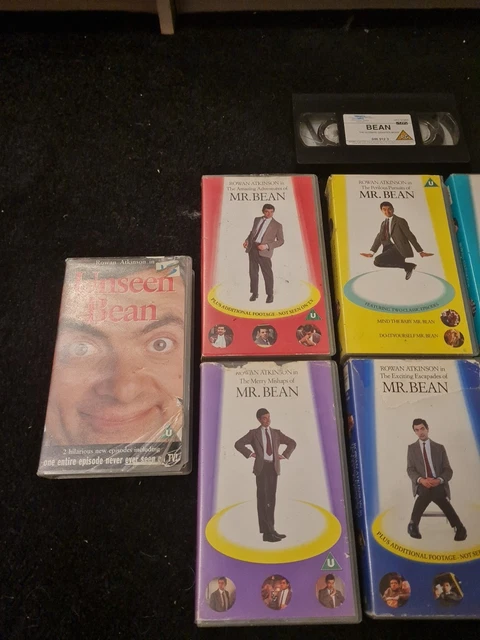 MR BEAN VHS Tapes Bundle - Used £29.30 - PicClick UK