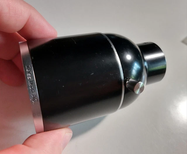 TESTA DI INSERIMENTO Zeiss Ikon Contarex + tubo microscopio adattatore ...