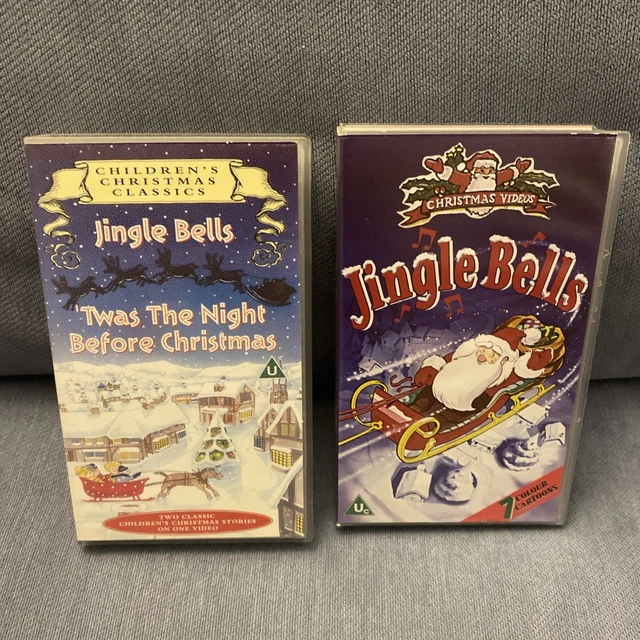 RARE JINGLE BELLS and TWAS THE NIGHT BEFORE CHRISTMAS Video VHS 1999 £8 ...