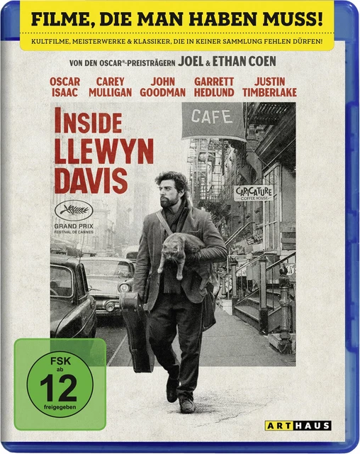 INSIDE LLEWYN DAVIS (Blu-ray) Mulligan Carey Isaac Oscar Timberlake (US ...