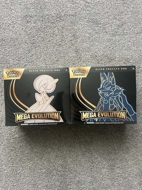 POKEMON TCG MEGA Evolution Gardevoir + Lucario Elite Trainer Box £141. ...