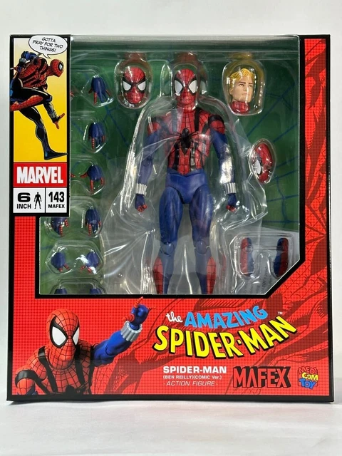 MAFEX NO.143 SPIDER-MAN Ben Reilly COMIC Ver. Action Figure Medicom Toy ...