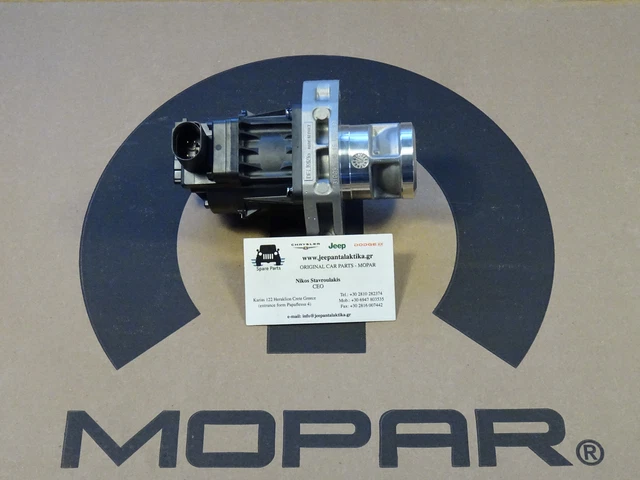 EGR VALVE JEEP Grand Cherokee WK 3.0CRD 2014-2019 68211310AA New OEM ...