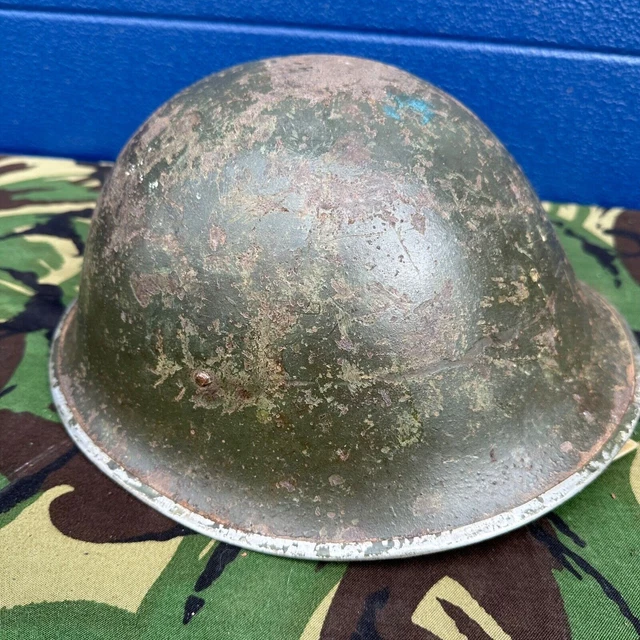 WW2 CANADIAN ARMY Mk3 Turtle Helmet - Original Helmet Shell - High ...
