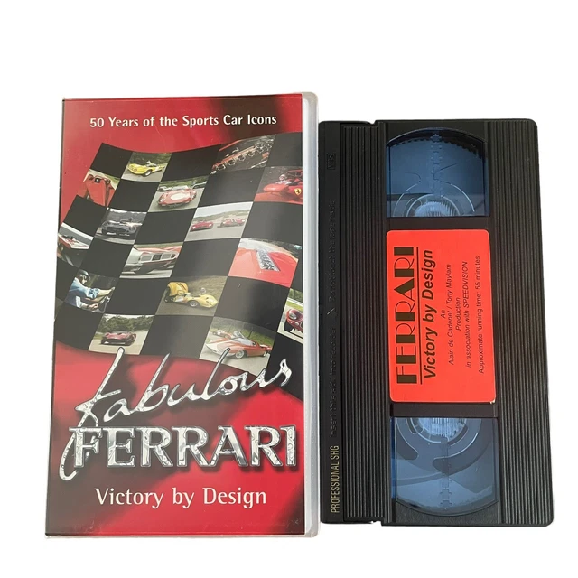 FABULOUS FERRARI VICTORY by design VHS - Rare PAL Video £9.95 - PicClick UK