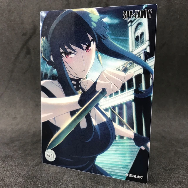 SPY X FAMILY YOR FORGER No.25 Japanese Collectable Clear Card Anime EUR ...