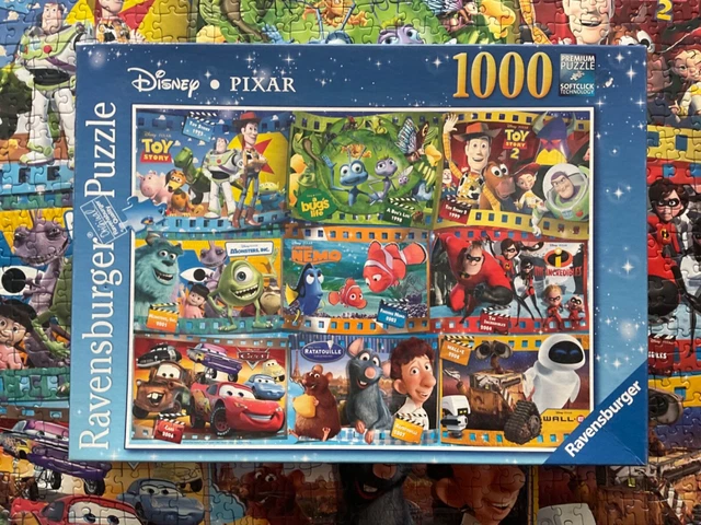 RAVENSBURGER DISNEY PIXAR Movies 1000 Piece Jigsaw Puzzle £10.00 ...