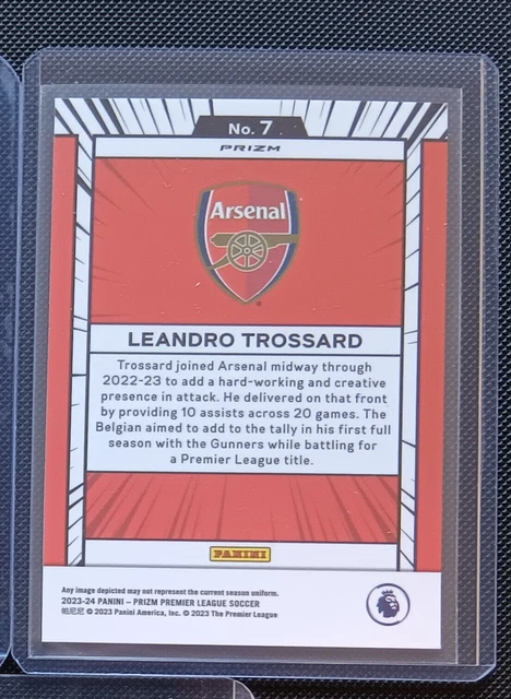 LEANDRO TROSSARD MANGA PRIZM Case Hit 2023-24 Premier EPL #7 SSP Arsenal $161.07 - PicClick CA