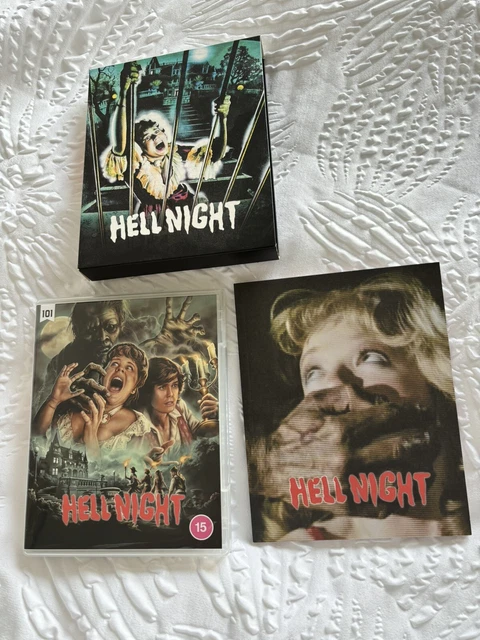 IMMACULATE BLU RAY Hell Night [15] WITH CARD CASE & BOOKLET - LINDA BLAIR EUR 1,17 - PicClick IT