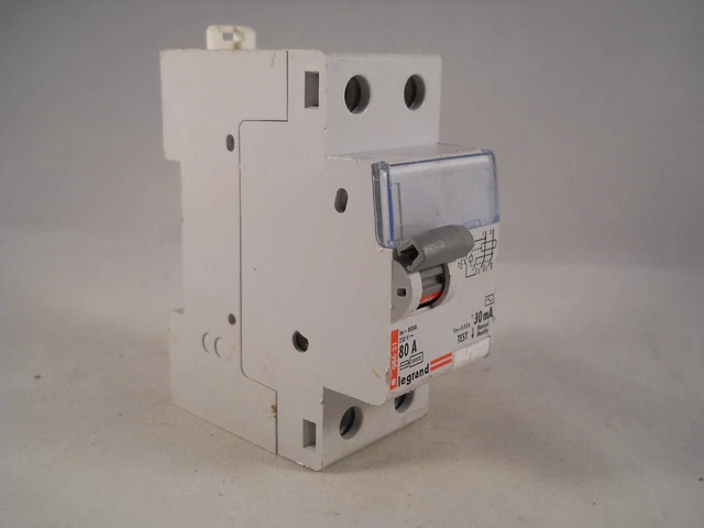 LEGRAND RCD 80 Amp 30mA Double Pole 80A Lexic Trip Tenby 08631 £39.95 - PicClick UK