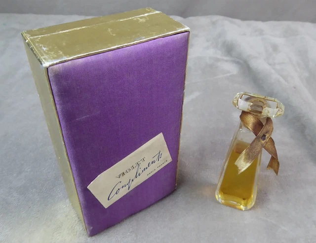 BOUTEILLE DE PARFUM ancien: COMPLIMENTS, de marque VIOLET, Paris. EUR ...