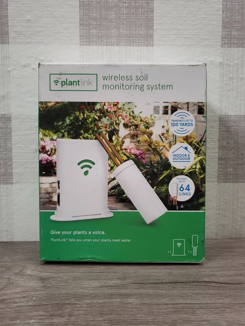PLANT LINK WIRELESS Soil Monitoring System Know When Your Plant Needs ...