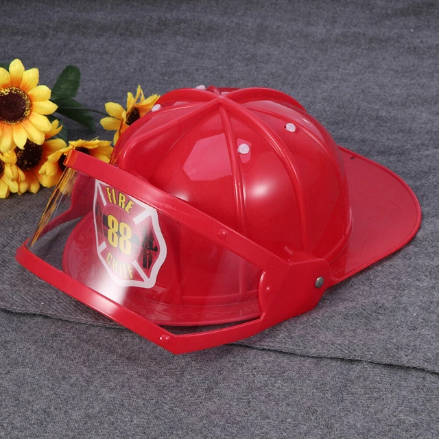 FIREMAN COSTUME EDUCATIONAL Toy Hat Kids Costume Accessories ...