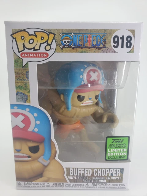 FUNKO POP! BUFFED Chopper One Piece 2021 Spring Convention Exclusive ...