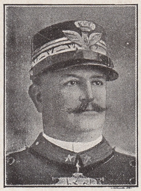 D8969 RETRATO DEL General Pablo Morrone - Imprimir Antiguo - 1917 Old ...