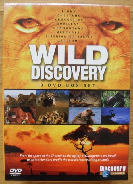 WILD DISCOVERY 8 DVD Boxset - Discovery Channel £10.00 - PicClick UK