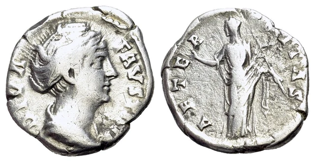ANTIKE RÖMISCHER KAISERIN Diva Faustina I 146-161 AD Denar Rom 170/26E EUR 55,00 - PicClick DE