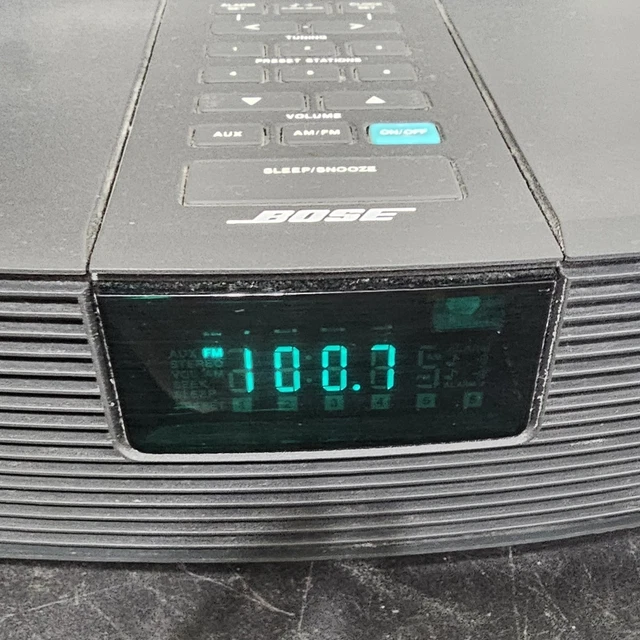 BOSE WAVE RADIO AM/FM w/ Remote Control Antenna & Power AWR1-1W Fully ...