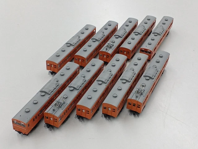 KATO 103 SERIES ATC Central Line Color 10 Car Set £109.20 - PicClick UK