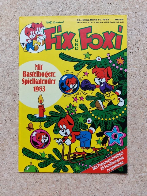 GEVACUR FUMETTO - Fix und Foxi volume 52 - 30° anno / condizioni top ...