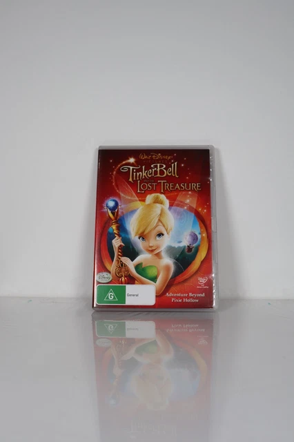 TINKERBELL AND THE Lost Treasure DVD Reg 4 Like New Mae Whitman Jesse ...